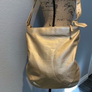 Disney | Bags | Disney Mickey Mouse Sequin Gold Metallic Bag | Poshmark